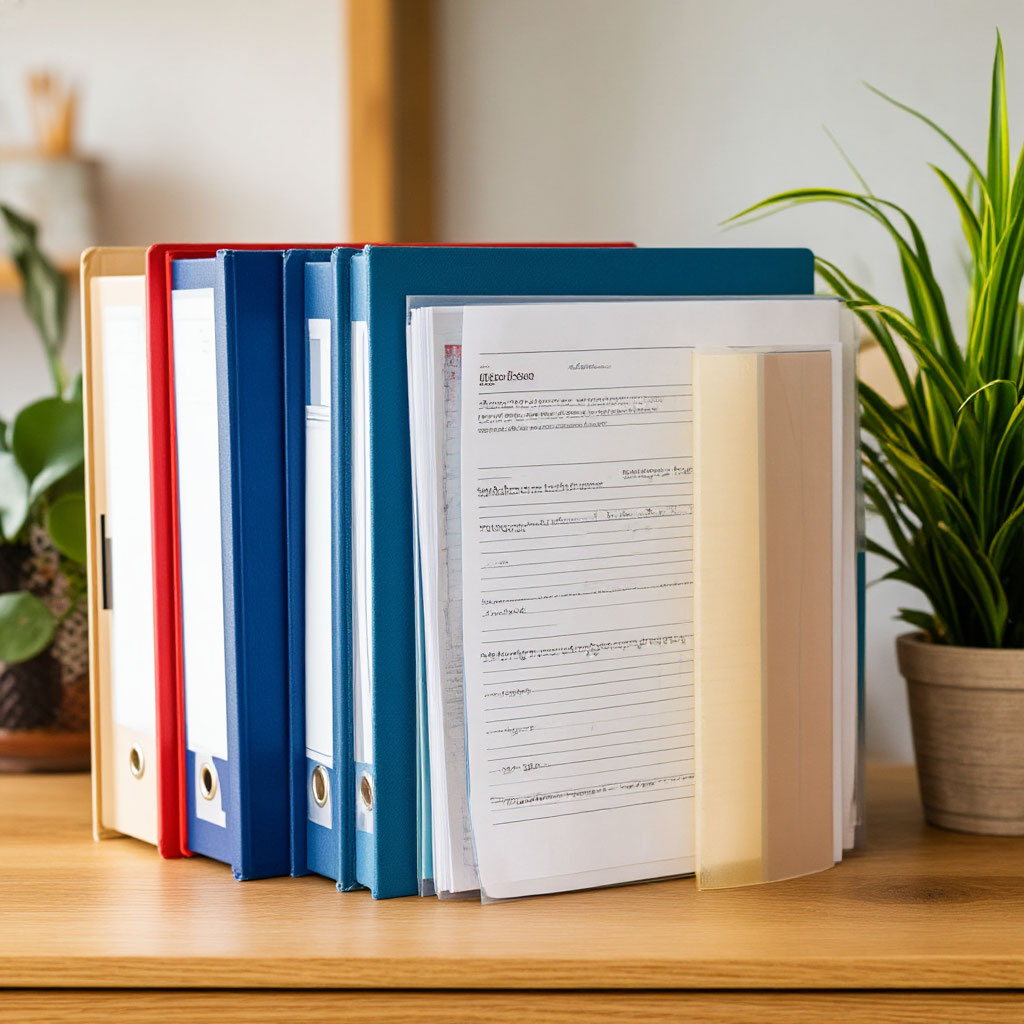 Folders Files: What to Choose for Papers and Documents